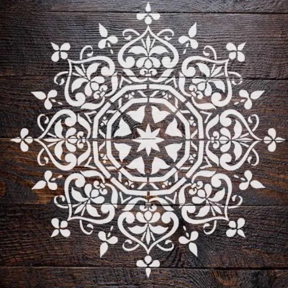 Šablóna na dekoračnú tvorbu.