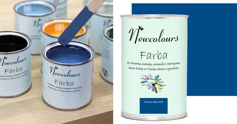 Pantone roku 2020, farba na nábytok, ekologická, bez zápachu, vodou ...